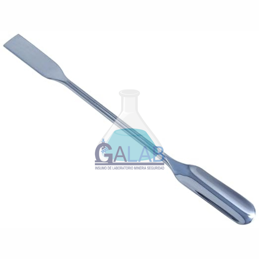 Espátula de polvo L/acanalado L/plano - Galab