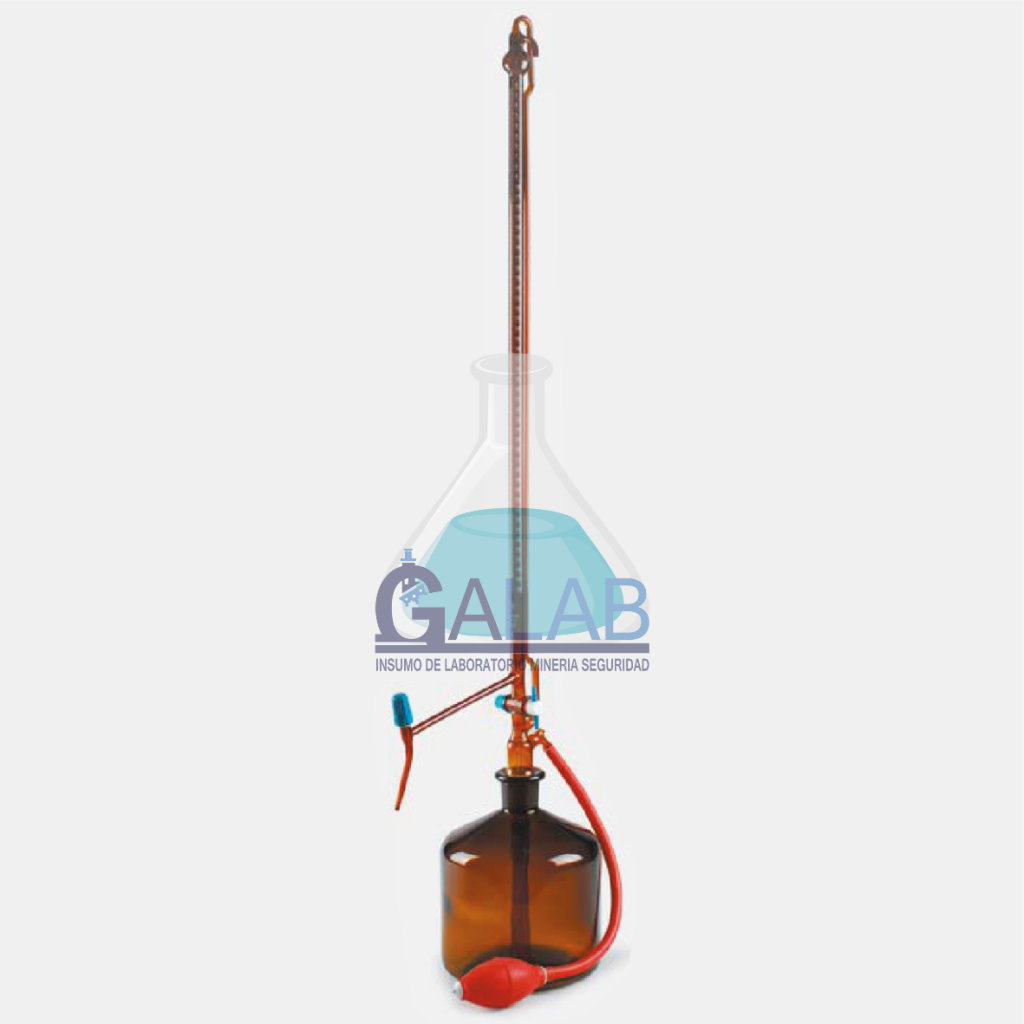 Bureta automática ámbar con llave - Galab